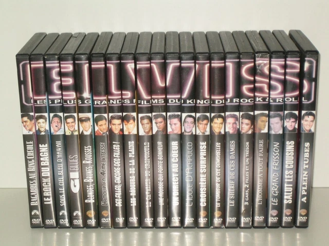 SÉRIE DVD FRANÇAISE Elvis Presley: Les Plus Grands Films Du King Du ...