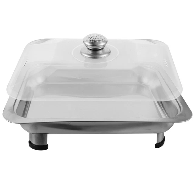 STAINLESS STEEL DINNER Plate Banquet Catering Pans Steam Table Buffet ...