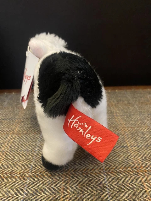 HAMLEYS SOFT TOY Cuddly Plush Dairy Cow Stuffed Animal Plushie £6.50 ...