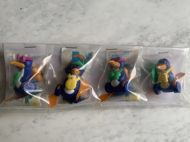 SET COMPLETO PINGUINI a sorpresa Kinder. K98. 53-56 Fererro. Uovo. 1998 ...