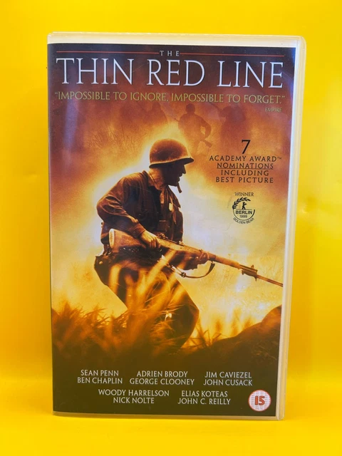 THE THIN RED Line Ex-Rental VHS £5.45 - PicClick UK