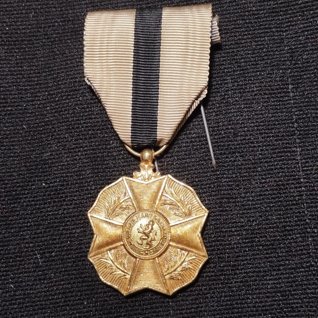 N8J) BELLE MÉDAILLE belge ancienne du TRAVAIL belgian medal BELGIQUE 2 ...