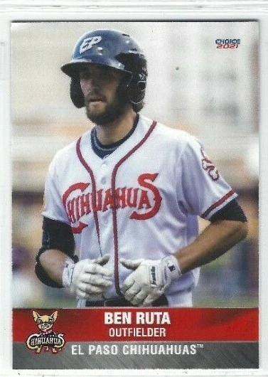 2021 EL PASO Chihuahuas (Triple A-San Diego Padres) Ben Ruta EUR 1,66 ...