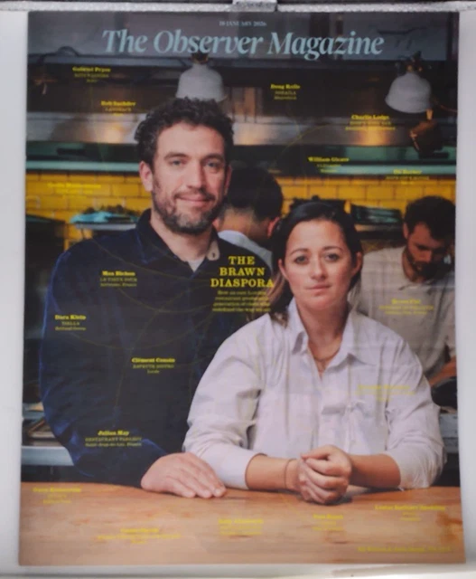 THE OBSERVER MAGAZINE supplement Sunday 18th January 2026 The Brawn ...