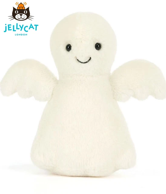 JELLYCAT AMUSEABLE PHANTOM Plush Toy White | Ultra-Soft Stuffed Animal ...