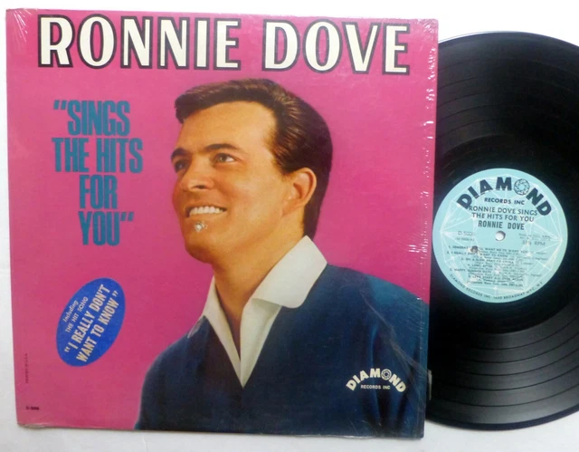 RONNIE DOVE SINGS The Hits für Du LP Diamant 5006 Pop Vocal Von 1966 ...