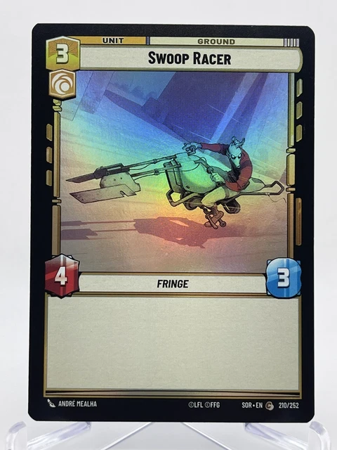 STAR WARS: UNLIMITED Spark of Rebellion #210/252 Swoop Racer EUR 2,23 ...