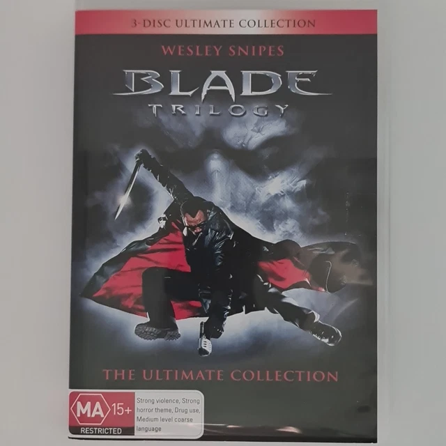 BLADE TRILOGY-THE ULTIMATE Collection (DVD, 2004) Wesley Snipes ...