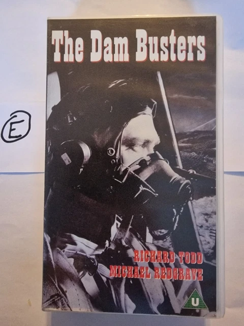 THE DAMBUSTERS Richard Todd Michael Redgrave VHS Video War film Pre ...