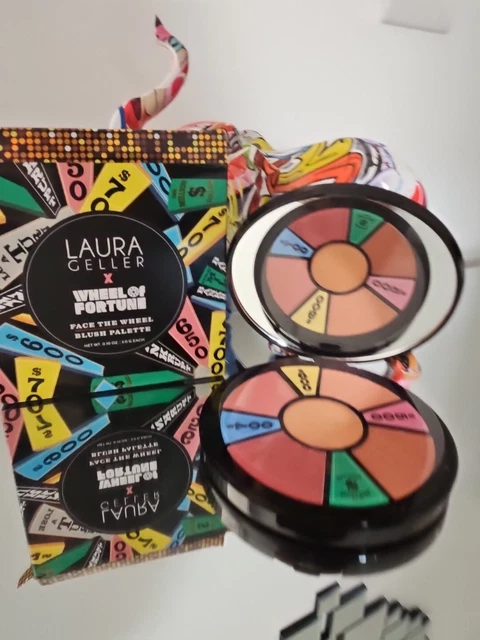 LAURA GELLER BLUSH Palette Wheel of Fortune Lrd Edition nuovo con ...