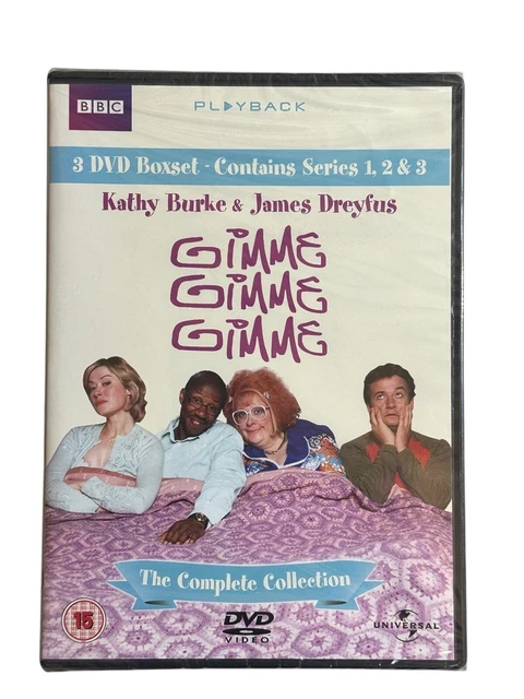 GIMME, GIMME, GIMME - The Complete Collection DVD Boxset Series 1-3 New ...
