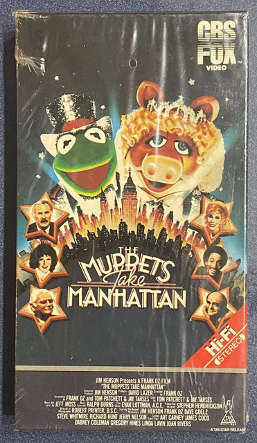 THE MUPPETS TAKE Manhattan (Betamax, 1985, CBS Fox) The Muppets Sealed ...