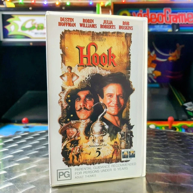 HOOK - ROBIN Williams, Steven Spielberg - VHS Movie Video Tape £7.53 - PicClick UK