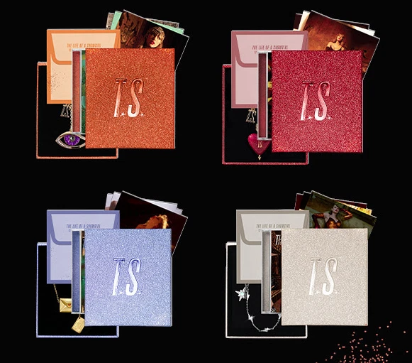 THE LIFE OF A Showgirl Taylor Swift Deluxe CDs Limited Edition Bundle ...