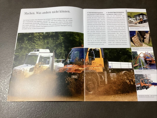 MERCEDES-BENZ UNIMOG - „Mehr bewegen. UNIMOG“ - 04/2006 EUR 3,00 ...