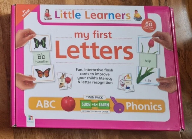 LITTLE LEARNERS MY first letters slide & learn abc phonics HINKLER ...