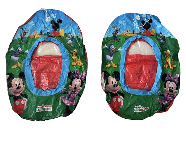 2X BESTWAY DISNEY Mickey Mouse Clubhouse Inflatable Kiddie Raft/Boat ...