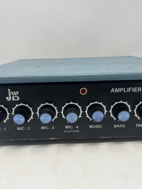 VINTAGE RARE J W Davis Amplifier AMP Model 100-B Audio Equipment Parts ...