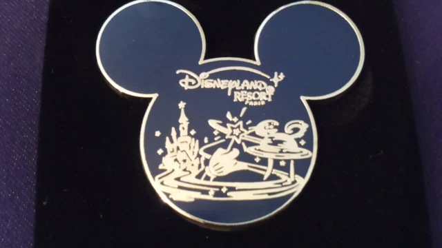 RARE PINS DISNEY Disneyland Paris : Tete De Mickey Representant Les 2 ...
