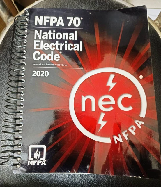 NATIONAL ELECTRICAL CODE By NFPA 2020 Edition Spiral Bound NEC 70 $79. ...
