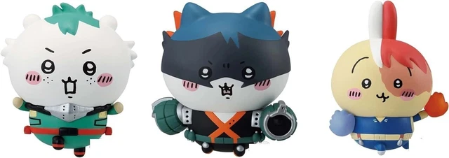 MY HERO ACADEMIA x Chiikawa Figure Izuku Chiikawa Katsuki Hachiware ...