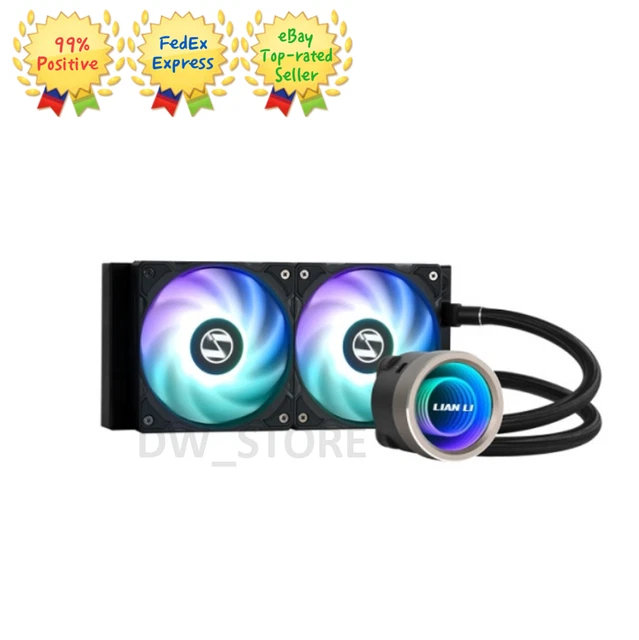 LIAN LI GALAHAD II Trinity 240 ARGB BLACK / Express $246.63 - PicClick