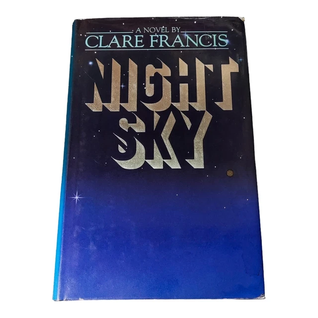 NIGHT SKY CLARE Francis 1984 Edition Hardcover Crime Fiction Mystery Thriller EUR 12,51 ...