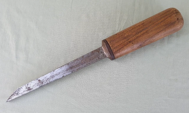 RARE VINTAGE JAMES Howart Carpenters Gouge Wood Carving Mortice Chisel ...