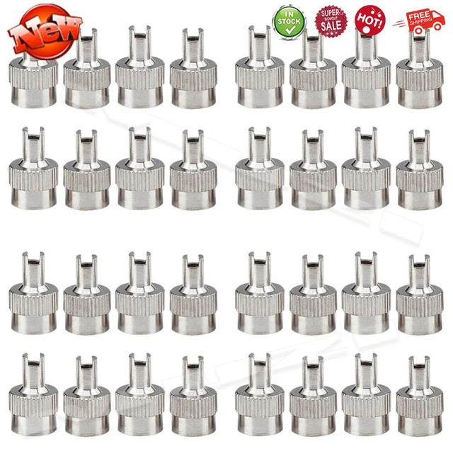 8PCS SLOTTED HEAD Valve Stem Caps Leak-proof Car Tire Tool Cap Auto ...