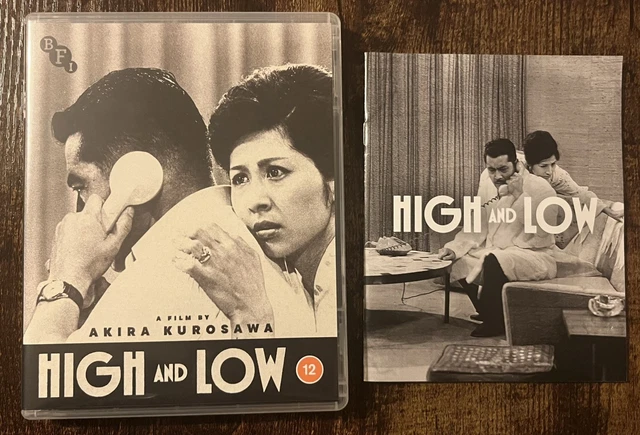 HIGH AND LOW (1963) BFI Blu-ray RARE OOP BOOKLET Akira Kurosawa Toshiro ...