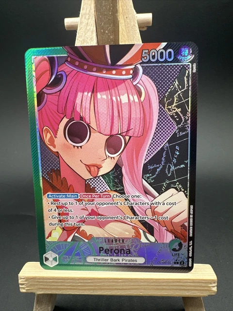 ONE PIECE CARD Game-Perona OP06-021 Alt Art Leader English EUR 130,21 ...