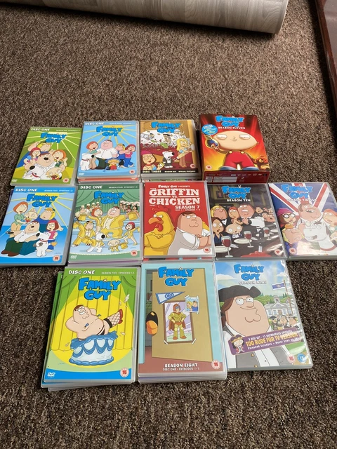 FAMILY GUY DVD Box sets Season 1 To 12 EUR 25,68 - PicClick IT