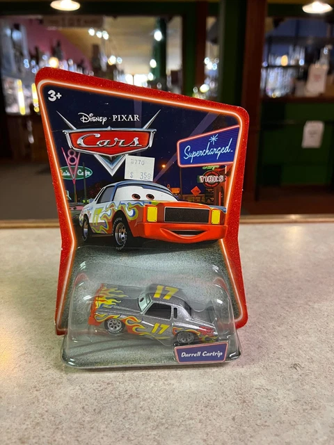 MATTEL DISNEY PIXAR World of Cars NIP - Supercharged Darrell Cartrip ...