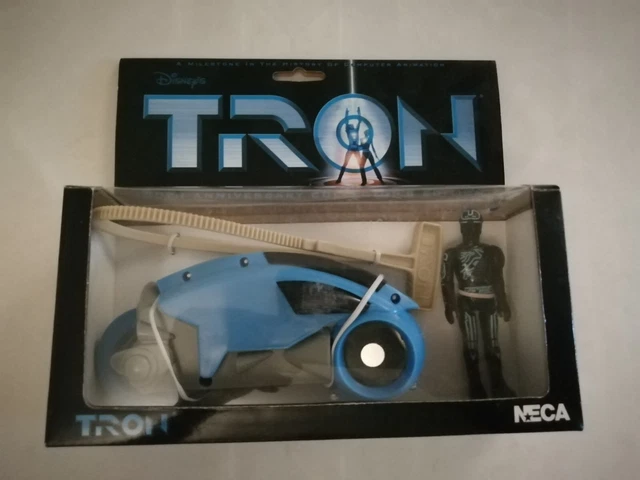 NECA TRON RED Light Cycle Disney 20th Anniversary Collector's Edition ...