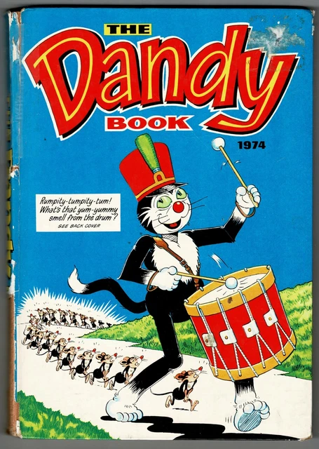 DANDY 1974 COMIC book annual Desperate Dan Korky cat Winker Watson - combined P& £2.25 - PicClick UK