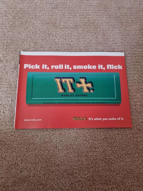 TNEWM94 ADVERT 5X8 Rizla : It's What You Make Of It £5.99 - PicClick UK