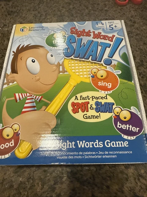 LEARNING RESOURCES SIGHT Word Swat a Sight Word Game NIB $14.00 - PicClick
