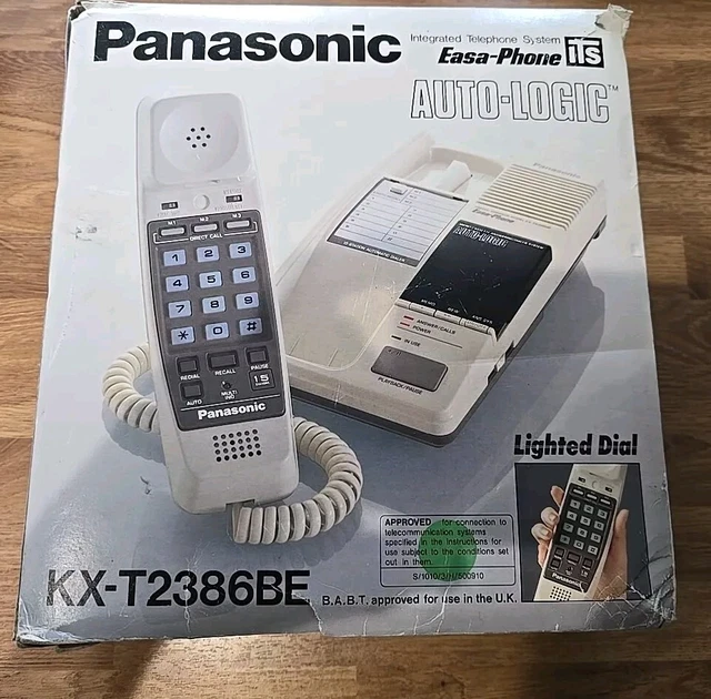 PANASONIC KX-T2385 / 6 Vintage Easa-Phone Integrated Telephone System ...