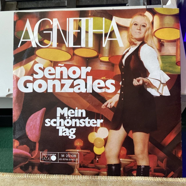 ABBA - AGNETHA Fältskog - Senor Gonzales - Germany - Toprar EUR 250,00 - PicClick DE