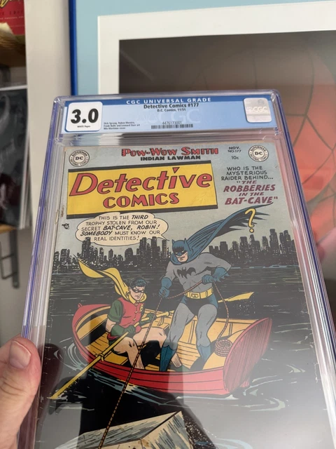 BATMAN DETECTIVE COMICS 177 CGC Golden Age DC 1951 Classic cover ...