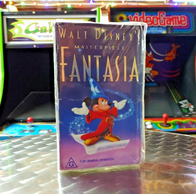 FANTASIA - WALT Disney - VHS Movie Video Tape - Clamshell £4.25 ...