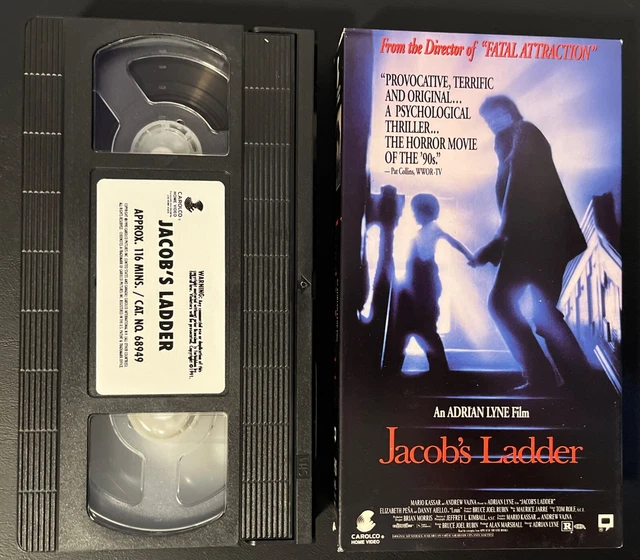 JACOB’S LADDER VHS 1991 Tim Robbins Elizabeth Pena Danny Aiello ...