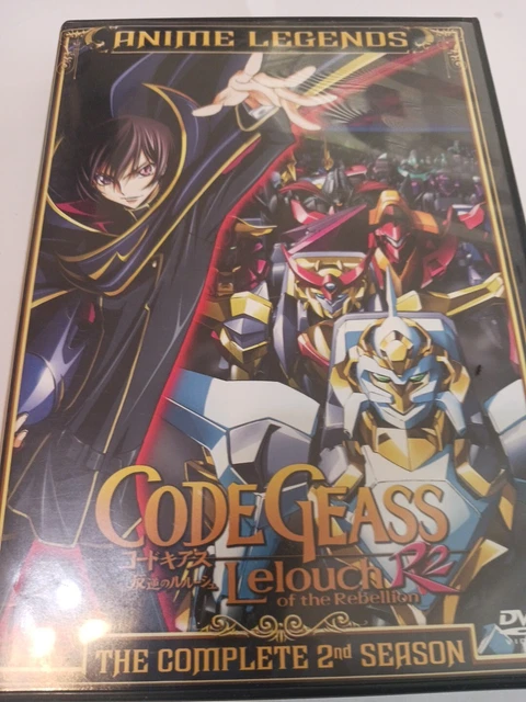 CODE GEASS: LELOUCH of the Rebellion R2 - Season Two (DVD, 2012, 8-Disc ...