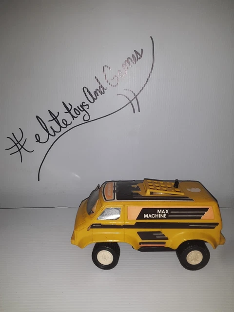 VINTAGE 1977 RC Schaper Max Machine Van Untested no remote no corrosion ...