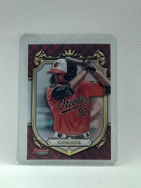 COLTON COWSER 2022 Bowman's Best - Royalty prospective - Orioles de ...