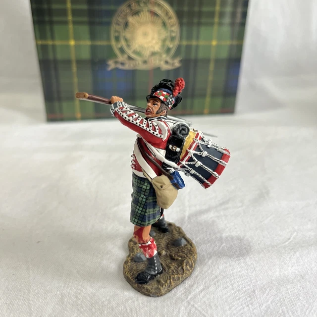 KING AND COUNTRY. Napoleonic NA52. Black Watch Drummer £40.22 - PicClick UK