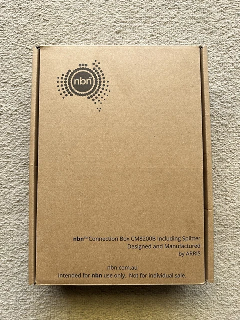 NBN ARRIS CM8200B P2 HFC NBN Modem Connection Box Opened Never Used $59 ...
