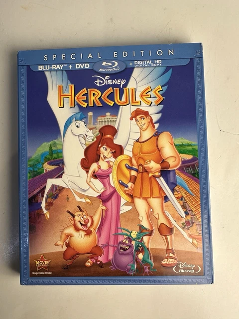 DISNEY HERCULES BLU-RAY + DVD + Digital HD Copy Special Edition 1997 ...