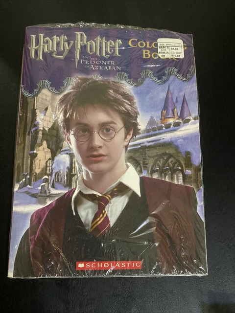 HARRY POTTER PRISONER of Azkaban Coloring Book & Deluxe Sticker Book ...