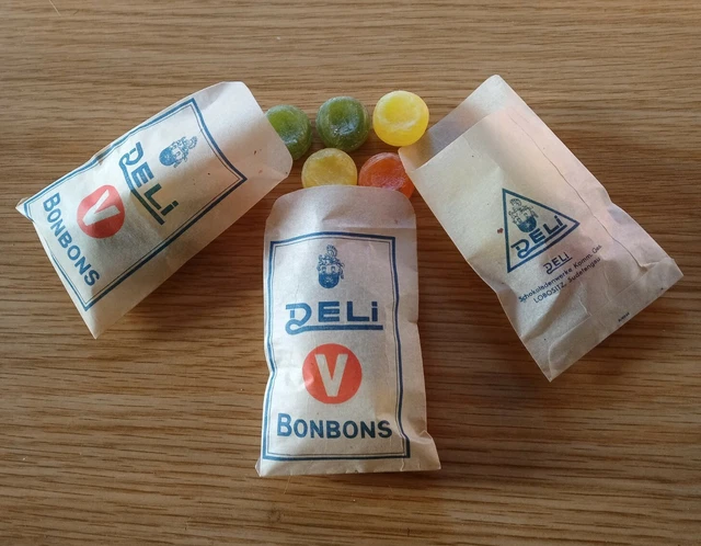ORIGINAL WW2 GERMAN 3X Sweet Ration Bags. Bonbons SS, Wehrmacht and ...